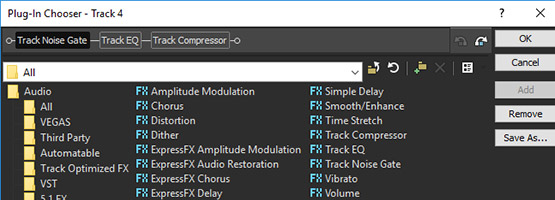 All features – VEGAS Pro